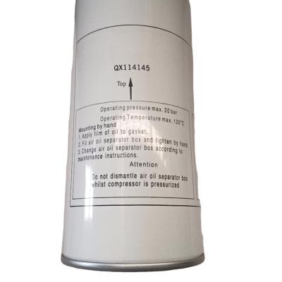China Hotels and Industrial Air Compressors Upgrade to Gardner Denver QX114145 Oil Separator for sale