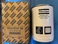 China Atlas 1614874799 Air Compressor Spare Parts Oil Filter Solution For Construction Works for sale