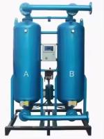 China Stationary Turbo Adsorption Type Compressed Air Dryer Oil-Free Lubrication 380V AC Power Gear Bearing Core Components Air Cooled for sale