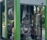 China 37KW Oil-free Lubrication Variable Frequency Medium Pressure Screw Air Compressor Energy-saving 30~50% for sale