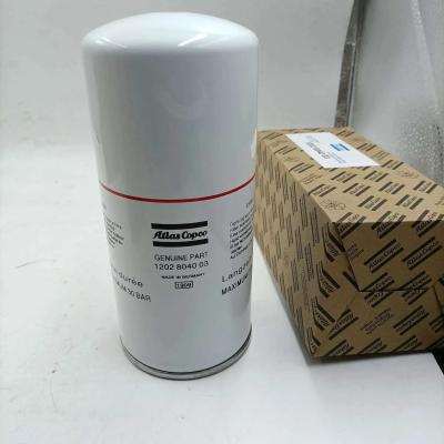 China Atlas High Pressure Oil Filter 1202804003 for Screw Air Compressors for sale
