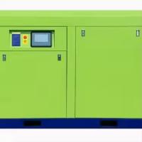 China 55kw  Energy-Saving Industrial ElectricMotor Air Cooled/Cooling Double Rotary Screw Type AirCompressor for sale