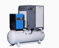 China Recustomize Power Frequency 16.5KW Oil-free Cold and Dry Scroll air Storage tank Integrated air Compressor for sale