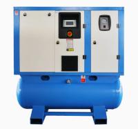 China Recustomize Power Frequency 16.5KW Oil-free Cold and Dry Scroll air Storage tank Integrated air Compressor for sale