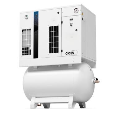China 11kw 15HP Industrial Integrated Screw Air Compressor with Tank and Dryer for Laser Cutting for sale