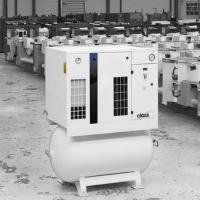 China 11kw 15HP Industrial Integrated Screw Air Compressor with Tank and Dryer for Laser Cutting for sale