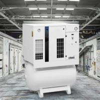China 11kw 15HP Industrial Integrated Screw Air Compressor with Tank and Dryer for Laser Cutting for sale
