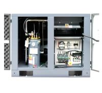 China High Pressure 315KW Two-Stage Scroll Micro-Oil Screw Air Compressor with Touch Screen Control Core Motor Component for sale