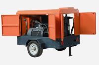 China Portable High Power 59KW Diesel Mobile Air Compressor for High Altitude & Low Temperature Oil Lubrication Used 10bar Pressure for sale
