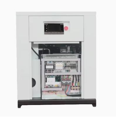 China 22Kw Oil-Free Air Compressors Stationary Configuration 380V AC Power 100L 24L Efficient Work Motor Pump Engine Bearing PLC for sale