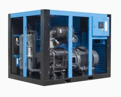 China 7.5KW Two-Stage Scroll Micro-Air Compressor High-Pressure Industrial Core Motor Oil-Less Stationary Pump Touch Screen Control for sale