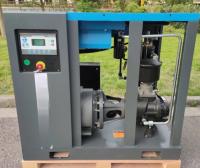 China Portable 27.5KW Oil-Free Vortex Screw Compressor 380V 8bar Pressure Silent 22KW Gas-Lubricated Tank for Stationary Pump Engine for sale