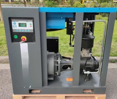 China Portable 27.5KW Oil-Free Vortex Screw Compressor 380V 8bar Pressure Silent 22KW Gas-Lubricated Tank for Stationary Pump Engine for sale