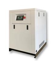 China Customizable 16.5KW Industrial Oil-Free Vortex Air Compressor 380V Stationary Motor PLC Core Engine Pump for sale