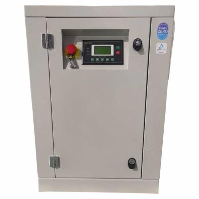 China Customizable 3.7KW Industrial Oil-Free Vortex Air Compressor 380V Stationary Motor PLC Core Engine Pump Industrial Compressors for sale