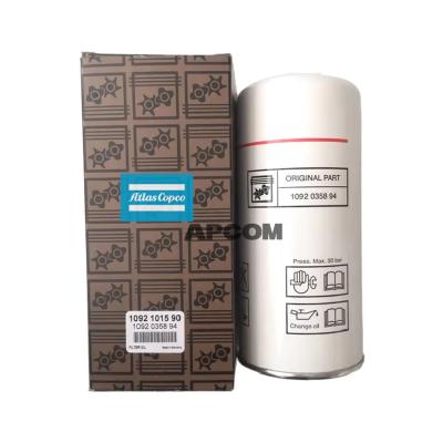 China Atlas Oil Filter 1092101590 High Quality Spare Parts for air Compressors for sale