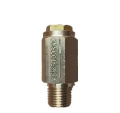 China High Quality Atlas Check Valve 1625190860 Spare Parts for Air Compressors Metal Pressure Sensor Cooler Oil Filter New Used for sale