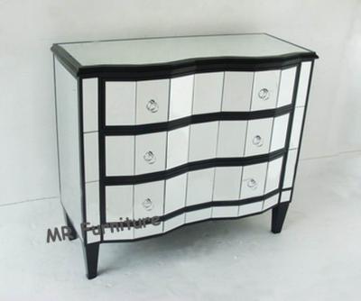 China mirrored bedroom chest dresser table furniture for sale