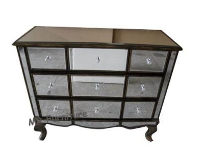 China mirrored bedroom chest dresser table furniture for sale