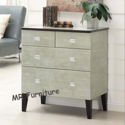 China Antique Mirrored Night Stands Of 4 Drawers Solid Hollywood Material for sale