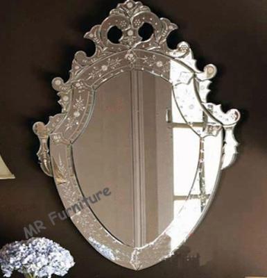China Modern Art Venetian Wall Mirror 4mm Thickness Wall Mirror Long Life Span for sale