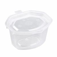 China 25ml Clear PP Leak Resistant Disposable Sauce Container for Tastings Dressings for sale