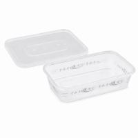 China Leak Resistant Lid PP Food Container 500ml for Takeout / Meal Prep for sale