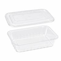 China Deep Long PP Rectangular Containers Lidded 1500ml for Family Takeaway Meals for sale