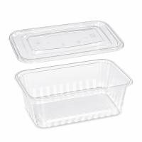 China 2000ml Lid PP Food Containers Extra Deep Rectangular for Bulk Catering Meals for sale