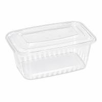China 2000ml Lid PP Food Containers Extra Deep Rectangular for Bulk Catering Meals for sale