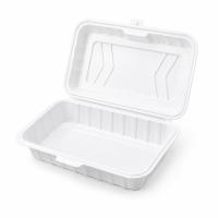 China Microwave Safe PP Clamshell To Go Containers 1200ml For Generous Meals Catering for sale