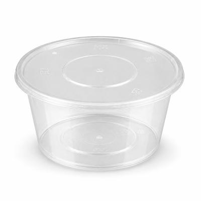 China Full Meals Wide Mouth Round PP Takeaway Soup Bowls Disposable 1000ml with Lids for sale