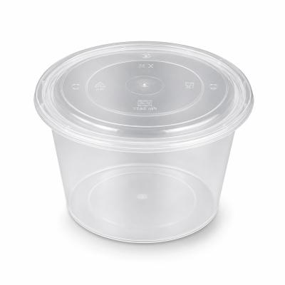 China Tall PP Takeaway Disposable Soup Bowls 1750ml Lidded for Commercial Kitchens for sale