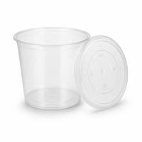 China Lids Disposable Food Bowl 2000ml Extra Tall PP Containers for Family Soup for sale