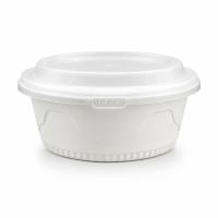 China 500ml Medium Round Disposable PP Takeaway Soup Bowl With Tamper Evident Secure Lid for sale