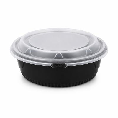 China 750ml Deep PP Takeaway Snap Lock Bowls Tamper Evident Lid Color Options for sale