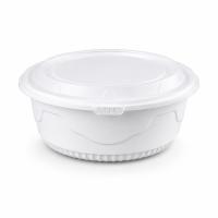 China 850ml Extra Deep PP Food Storage Snap Lock Bowls with Tamper Evident Lid for sale