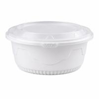China 1050ml Large PP Takeaway Meal Snap Lock Bowls with Tamper Evident Secure Lid for sale