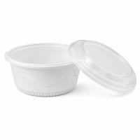 China 1050ml Large PP Takeaway Meal Snap Lock Bowls with Tamper Evident Secure Lid for sale