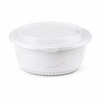 China 1280ml Deep Round PP Snap Lock Bowls Tamper Evident Catering Food Storage for sale