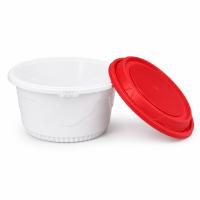 China 1580ml Extra Large PP Food Snap Lock Bowls Tamper Evident Bulk Catering for sale
