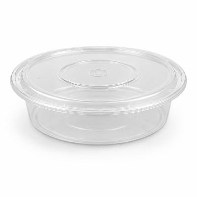 China PP Party Platter Disposable Serving Bowl 3580ml Extra Wide with Clear Fitted Lid for sale