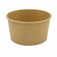 China 1300ml Kraft Takeout Box Wide Paper Shape Stackable for Family Meals Catering for sale