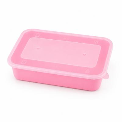 China 1000ml Deep PP Lunch Box for Full Meals / Food Delivery for sale