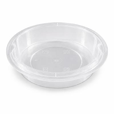 China 175mm Clear PP Injection Molded Inner Tray for Toppings Meal Inserts for sale