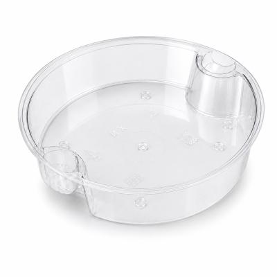 China Deep Round PP Inner Tray Insert 140mm for Takeaway Meal Packaging for sale