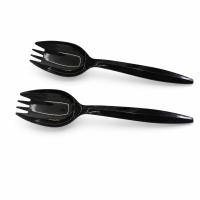 China 145mm Plastic Spork Catering Cutlery for Salads Pasta Takeaway Buffets for sale