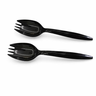 China 145mm Plastic Spork Catering Cutlery for Salads Pasta Takeaway Buffets for sale