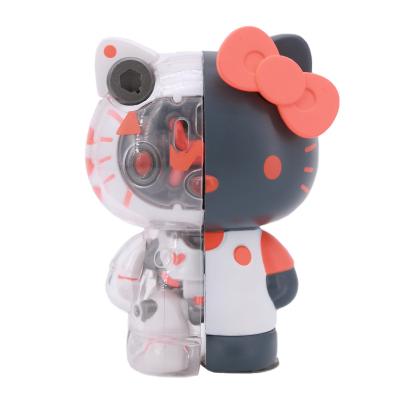 China PVC Blind Box Figurines Cute Kitty Cat Anime Vinyl Toys Non Phthalate for sale