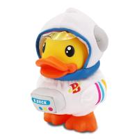 China Spray Painting Plastic Piggy Bank Toy Non Phthalate PVC Yellow Piggy Bank Duck for sale